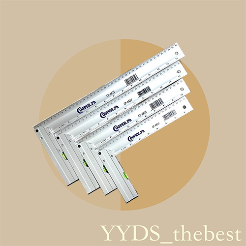 Cooper.ph positioning ruler 90 degree square ruler with spirit level ...