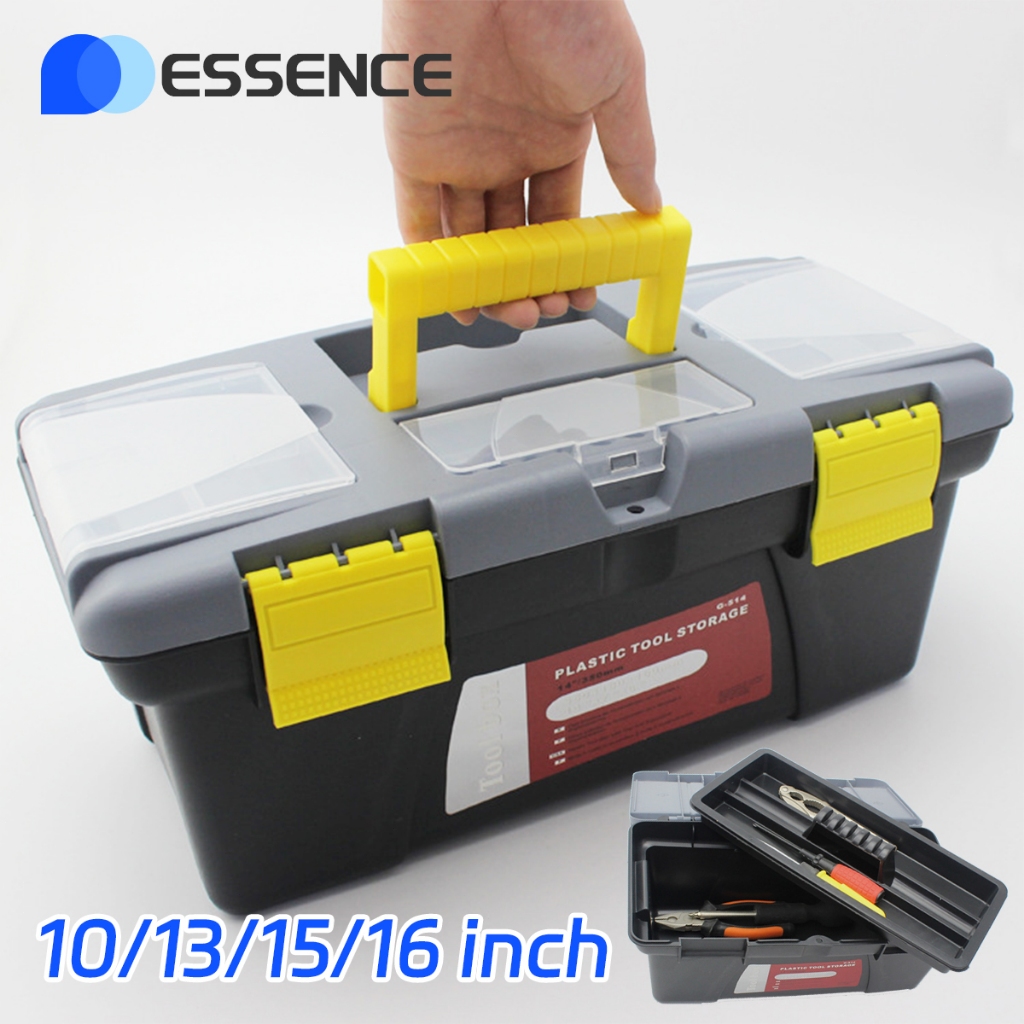 10/13/15/16 inch Multifunction Plastic Toolbox On-Board Storage Box ...
