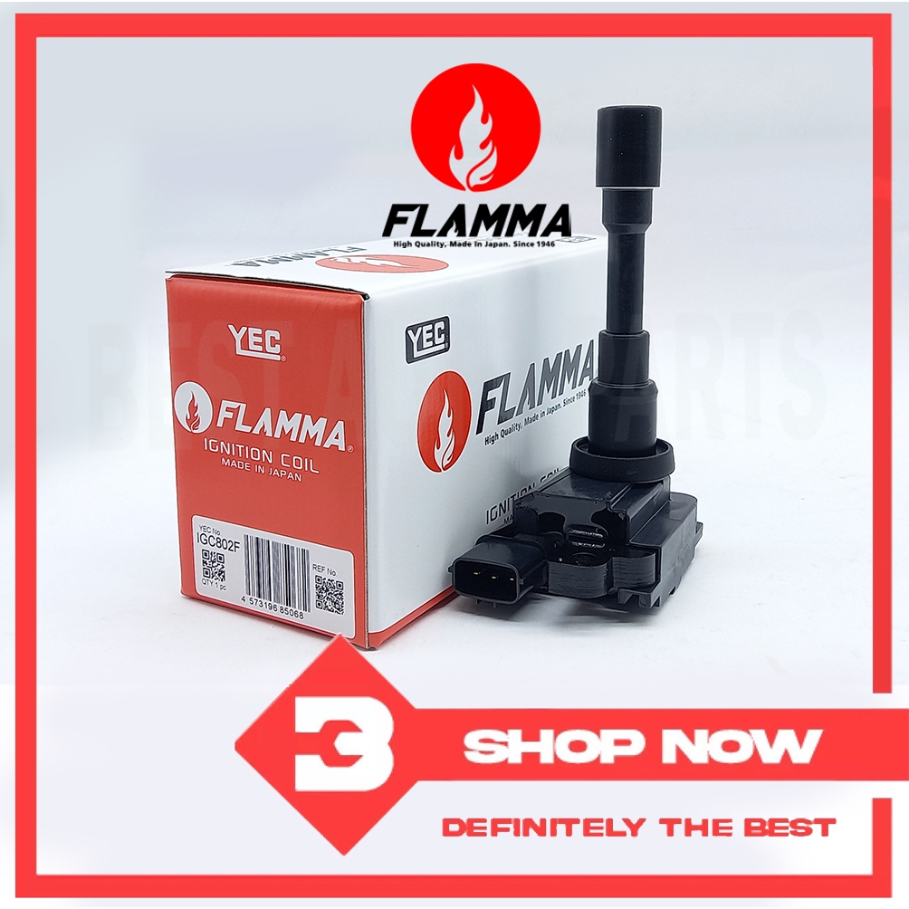 YEC Flamma Ignition Coil (1pc) for Suzuki Swift 1st Gen 2006-2011 ...