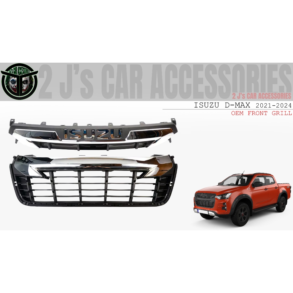 ISUZU D-MAX / DMAX 2021 2022 2023 2024 FRONT GRILL COVER ASSEMBLY ...