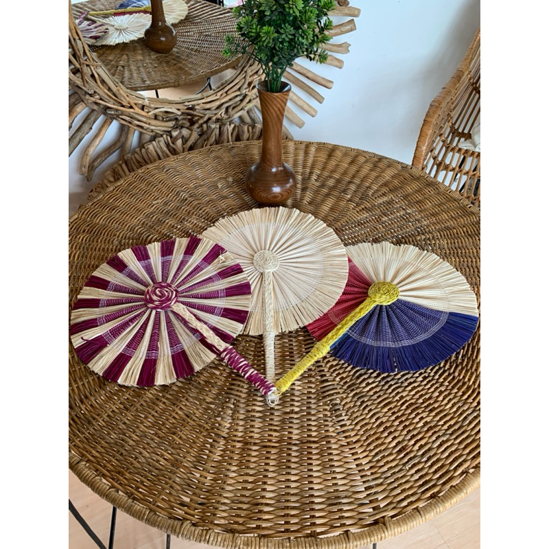 loli fan abaca made (native paypay-assorted) | Shopee Philippines