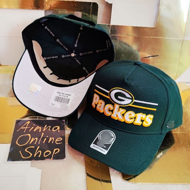 Baseball Cap G-Packers A-frame curve snapback | Shopee Philippines
