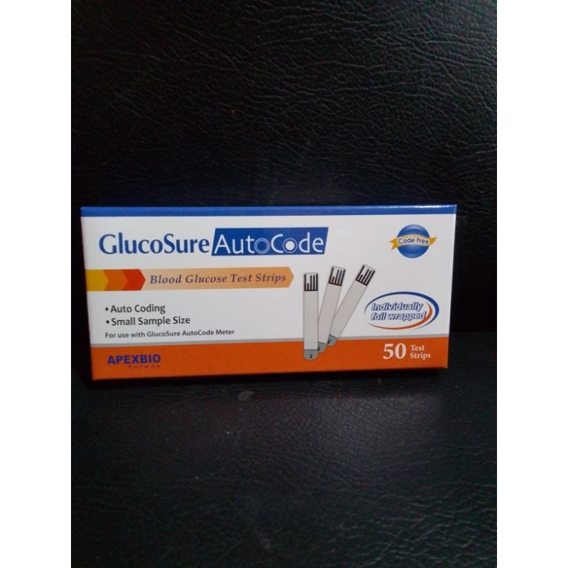 Autocode glucosure test strips, 50pcs per box | Shopee Philippines