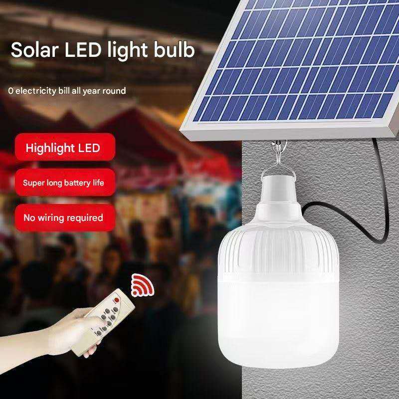 T05-6 LED Outdoor Solar Light USB Rechargeable 5 Modes Portable ...