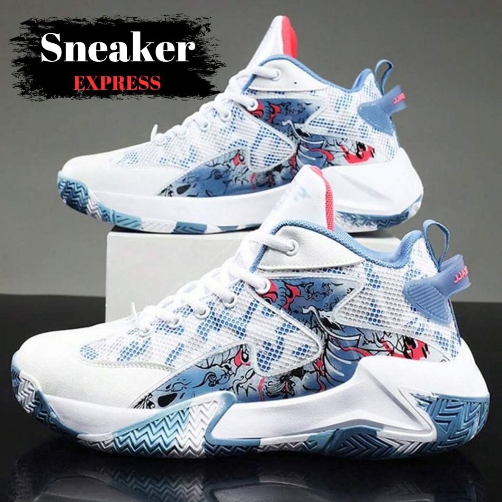 ( RANDOM ) Basketball shoes for men high cut shoes size 39-44 (SPIKEY ...