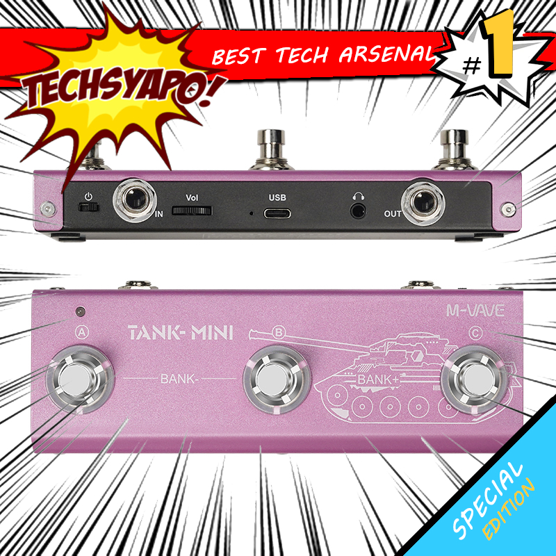MVAVE TANK MINI ELECTRIC GUITAR BASS MULTI EFFECTS PEDAL | Shopee ...