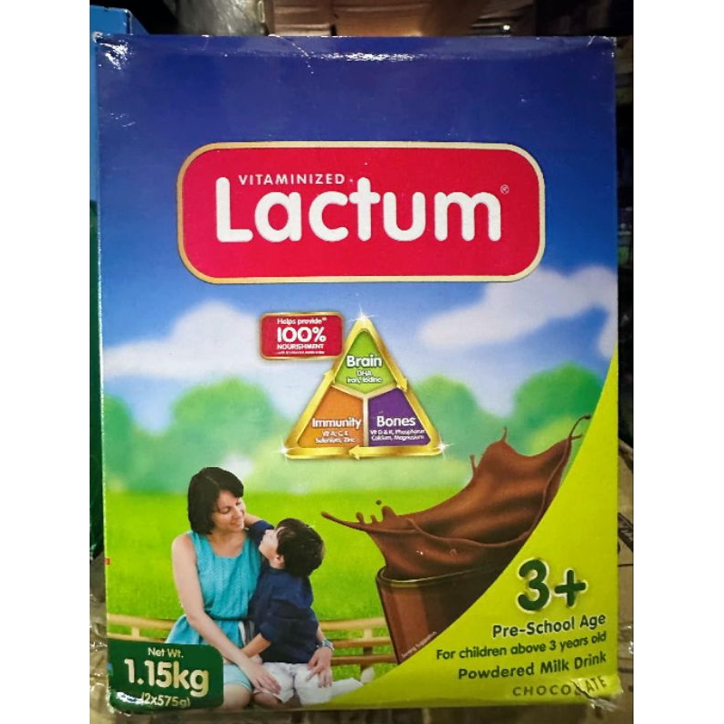 Lactum 3+ Pre School Age Chocolate 1150g | Shopee Philippines