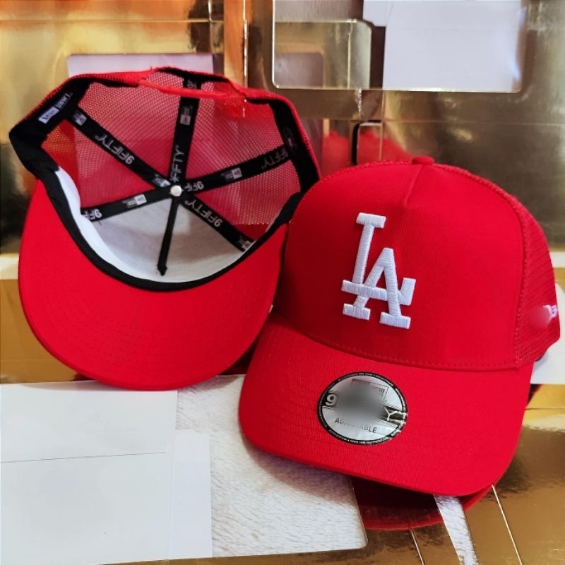Baseball Cap trucker Los Angeles curve snapback caps | Shopee Philippines