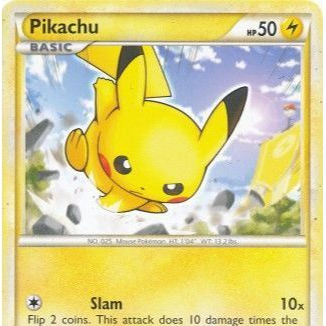 Pikachu - 61/90 - Common HGSS - Undaunted Singles | Shopee Philippines