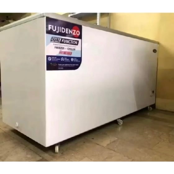 FUJIDENZO 22 Cu.ft Glass Top Freezer | Shopee Philippines