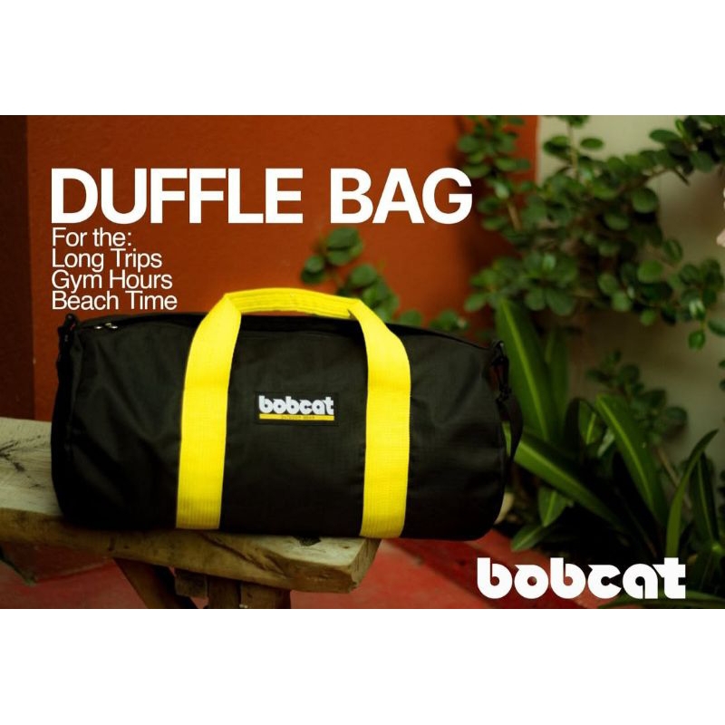 Bobcat water resistant Duffle Bag/Gym bag large | Shopee Philippines