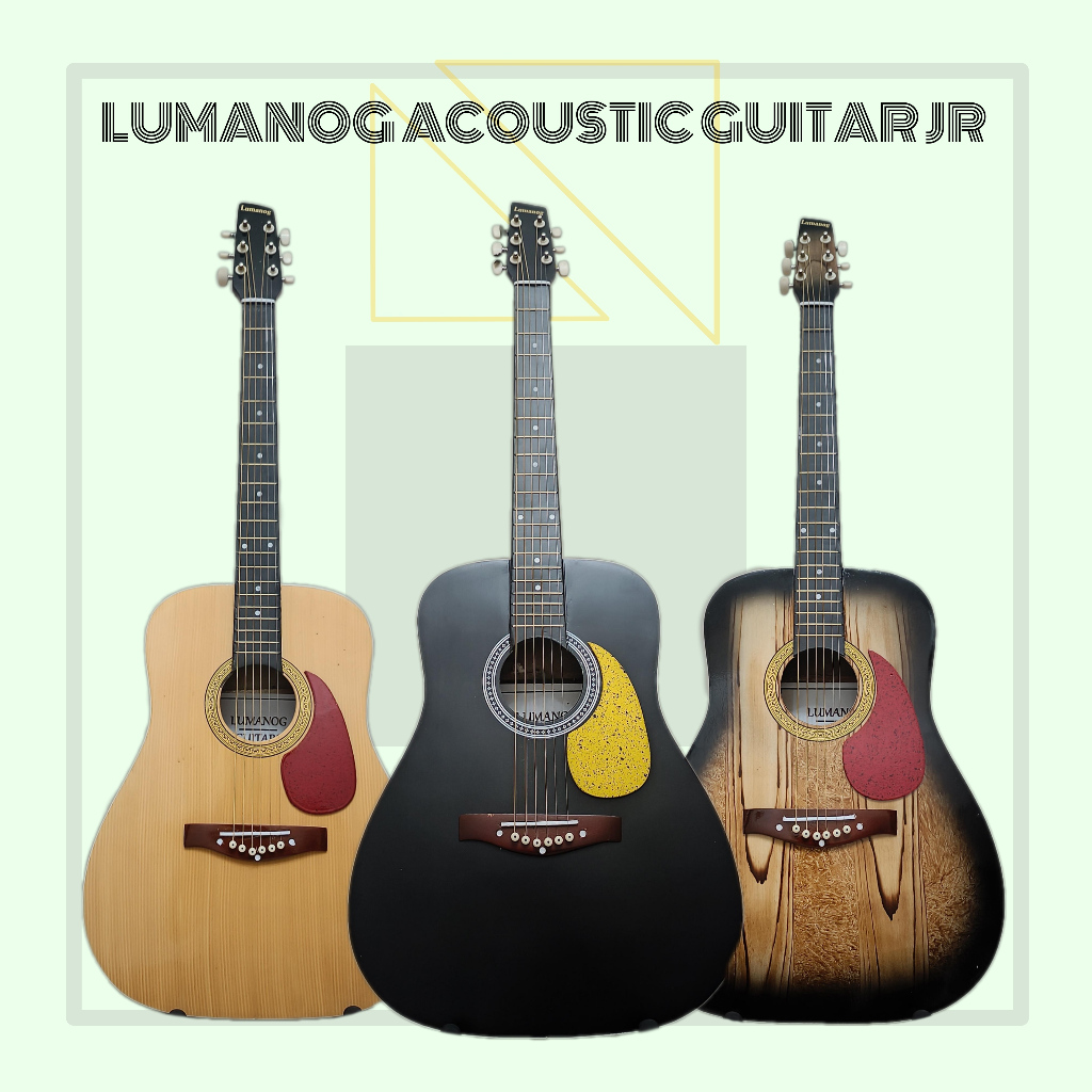 LUMANOG ACOUSTIC GUITAR Good For Beginners & Professionals | Shopee ...