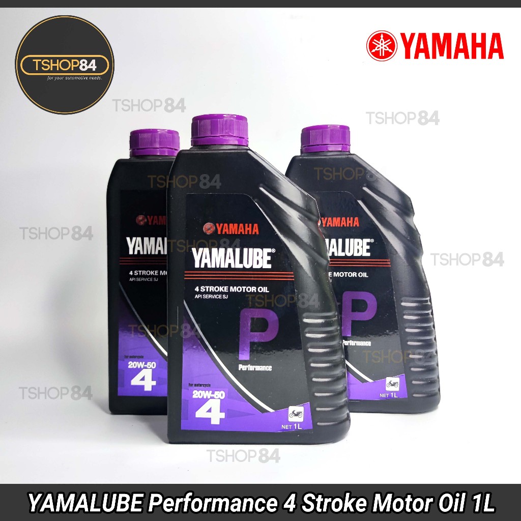 Yamalube Performance 4 Stroke Motor Oil 1L | Shopee Philippines