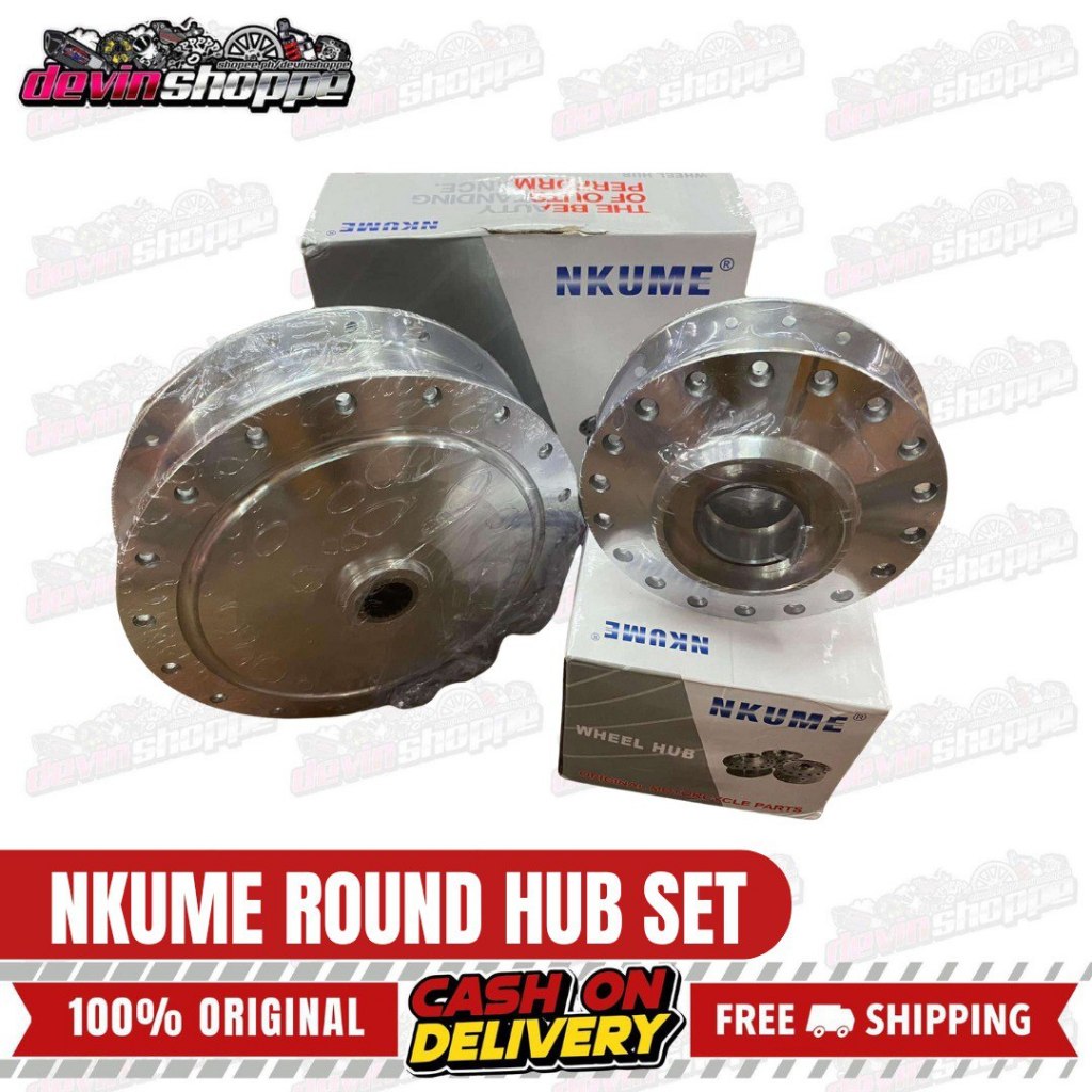 NKUME ROUND HUB SET FOR MIO I 125 / M3 3HOLES | Shopee Philippines