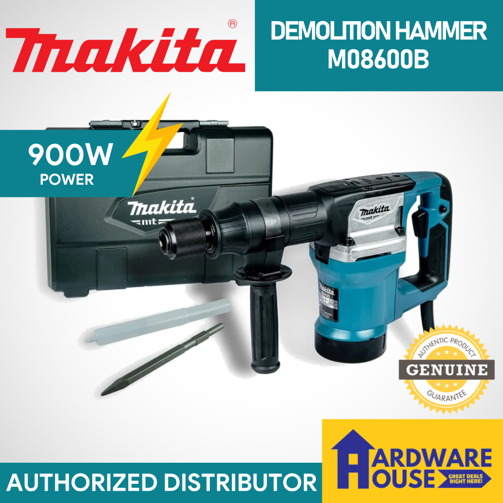 ORIGINAL MAKITA M8600B Demolition Hammer Hex Shank Chipping Gun Power ...