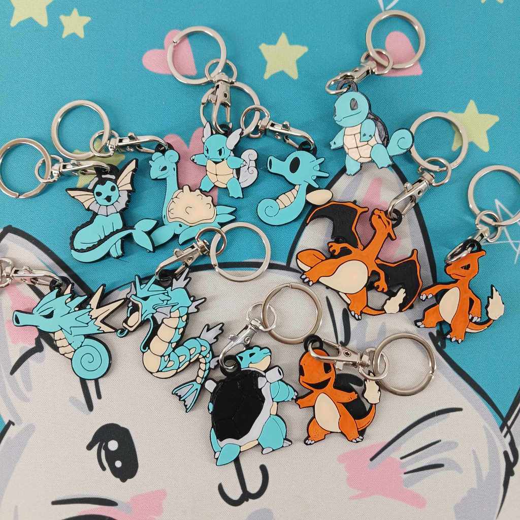 3D Printed Pokemon Keychains (1) | Shopee Philippines