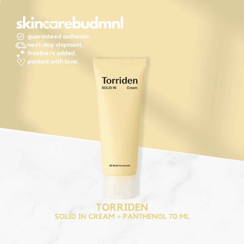 Torriden Solid In Cream + Panthenol 70 ml by skincarebudmnl | Shopee ...