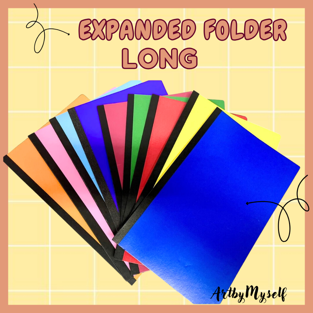EXPANDED FOLDER/ COLORED LONG (10 pcs) | Shopee Philippines