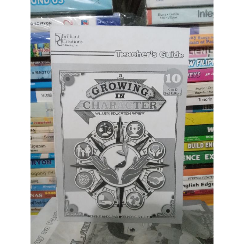 teacher's guide growing in character grade 10 (new ) | Shopee Philippines