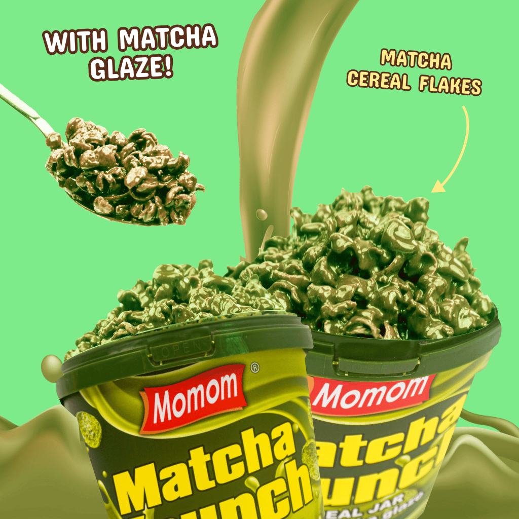 Momom Food Chocolate Krunch, Crunchy Cereal Snack with Chocolate Glazed ...