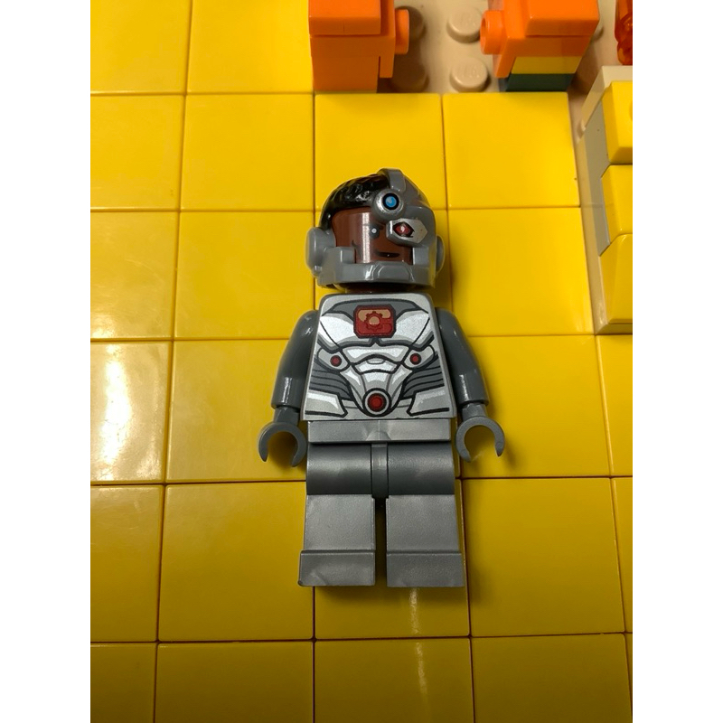 LEGO Minifigure - Cyborg (DC Super Heroes, pre-loved) | Shopee Philippines