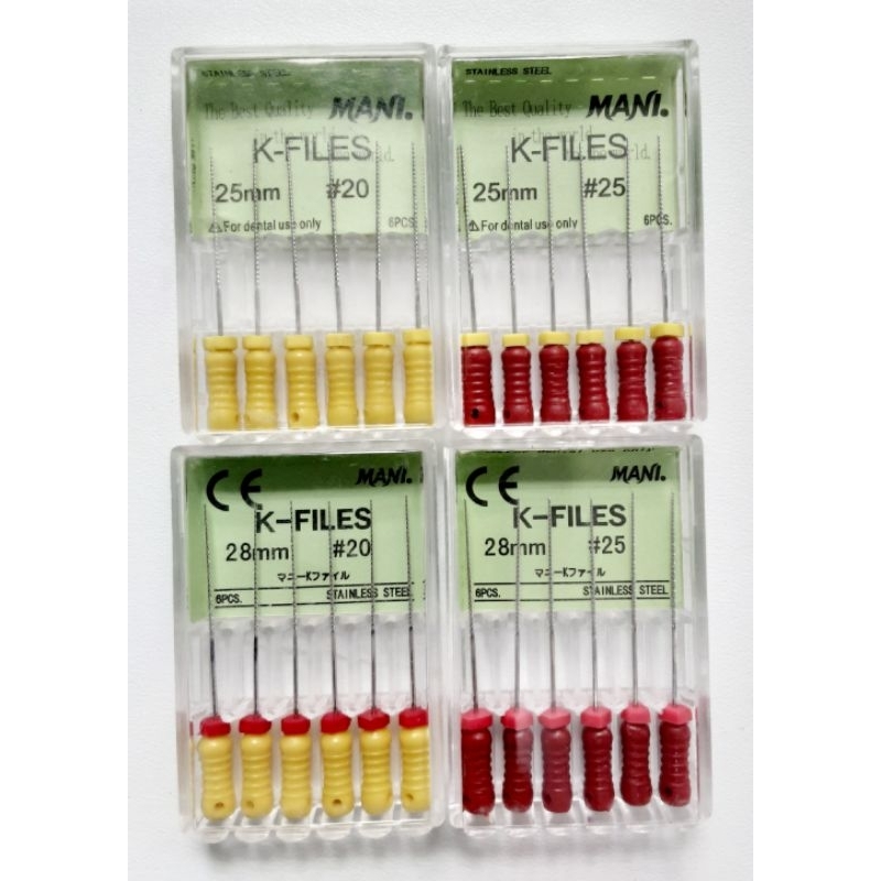 Stainless Steel K-Files Handfiles | Shopee Philippines