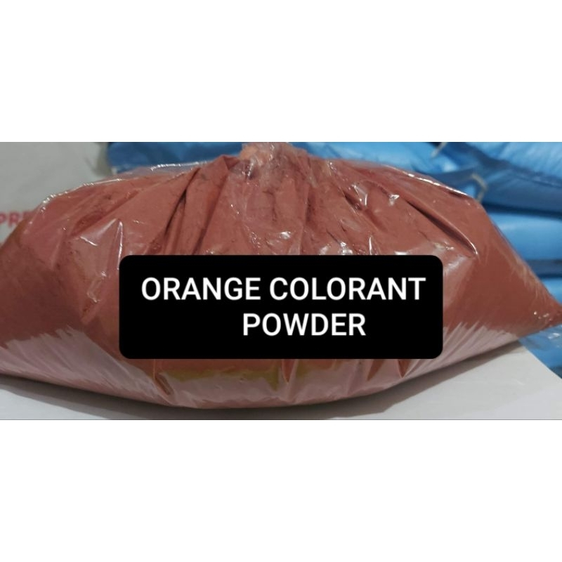 Colorant Premium Powder ORANGE 1KG | Shopee Philippines