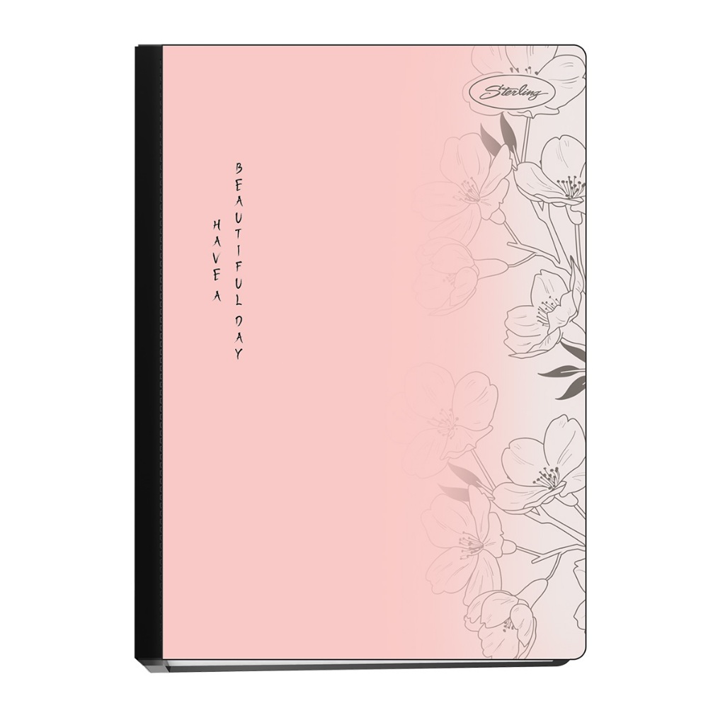 Sterling Ikigai Clip Binder Notebook 685 Random Design | Shopee Philippines