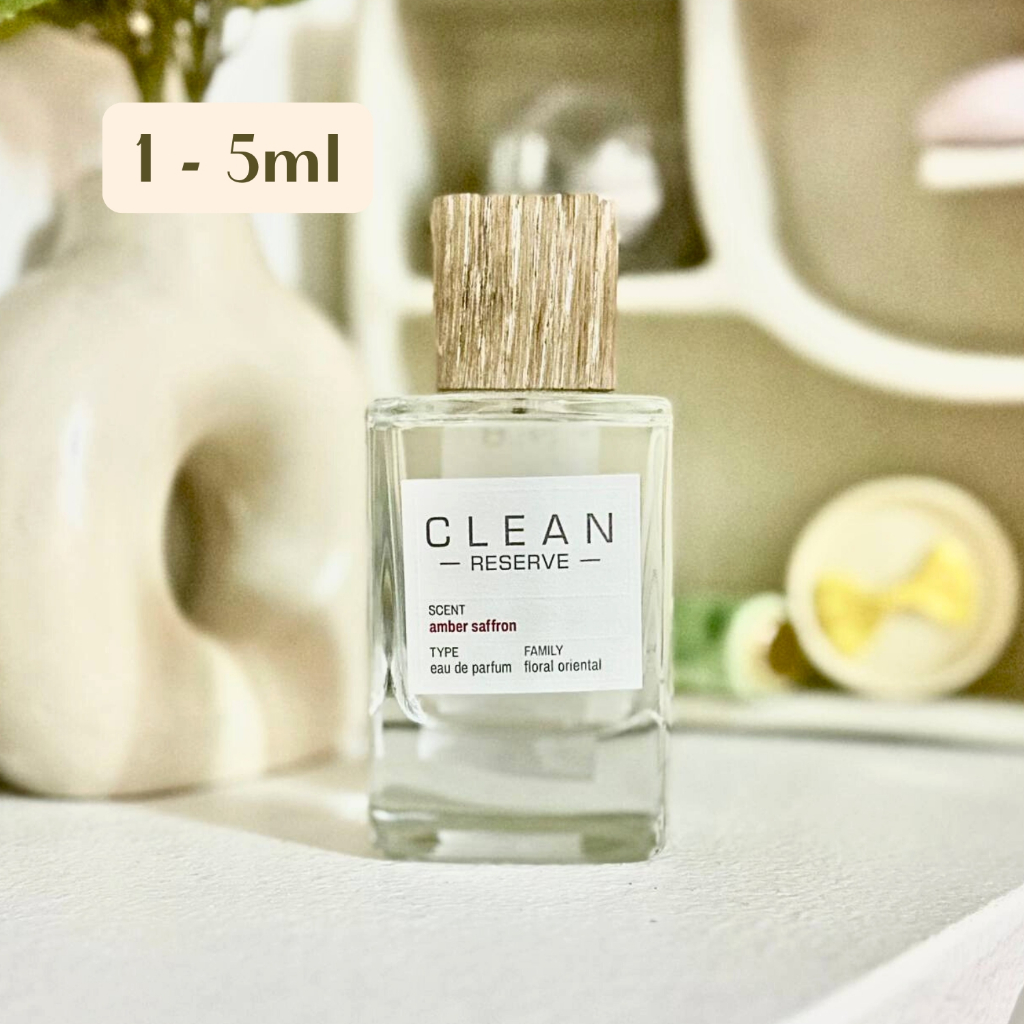 Clean Reserve Blend Amber Saffron 1-5ml Decant | Shopee Philippines