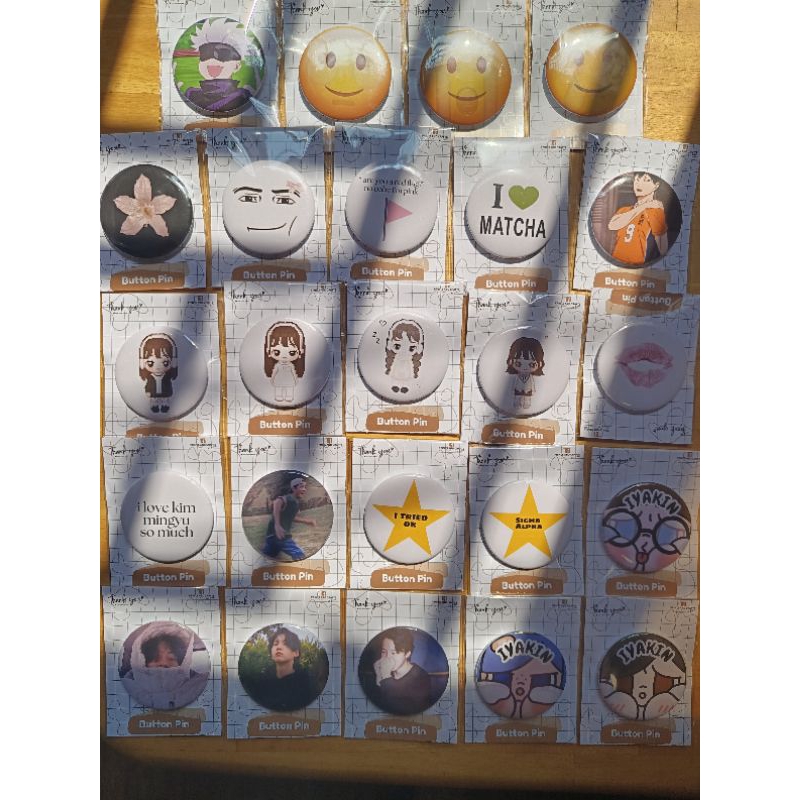 Button Pin 58mm (Badge) | Shopee Philippines