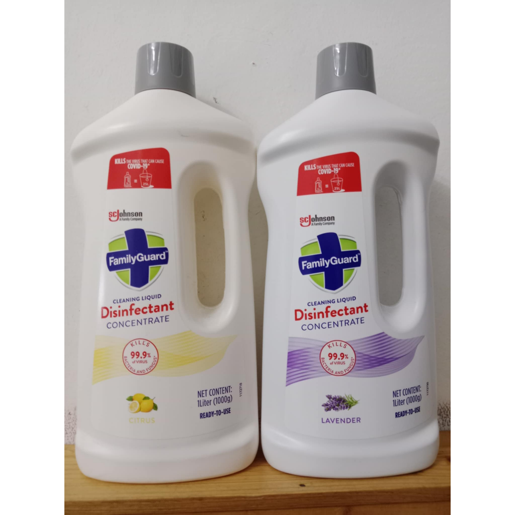 Family Guard Cleaning Liquid Concentrate 1000ml (LAVANDER/CITRUS ...
