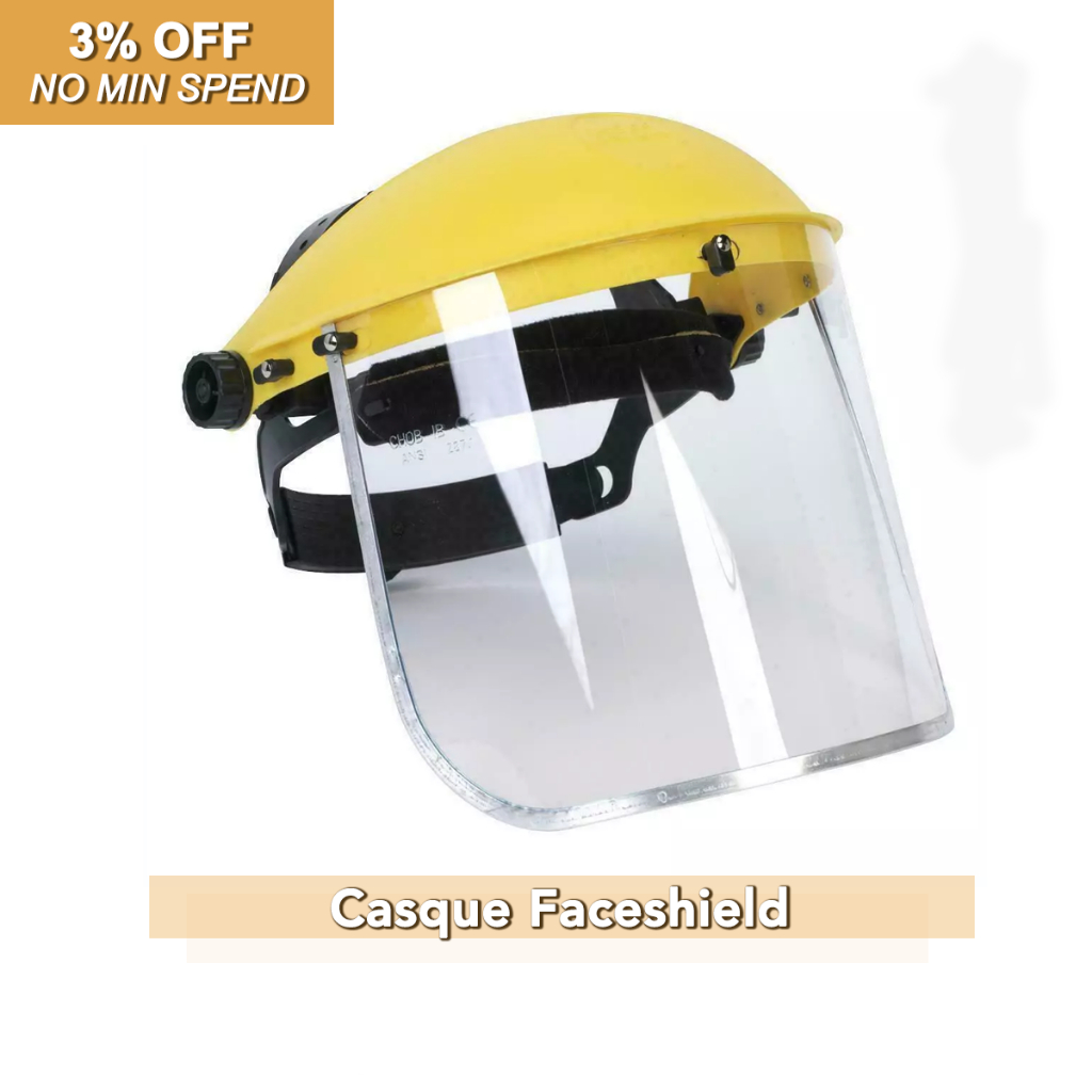 HomeIQ Casque Faceshield JC003 Heavy Duty Protective Visor | Shopee Philippines