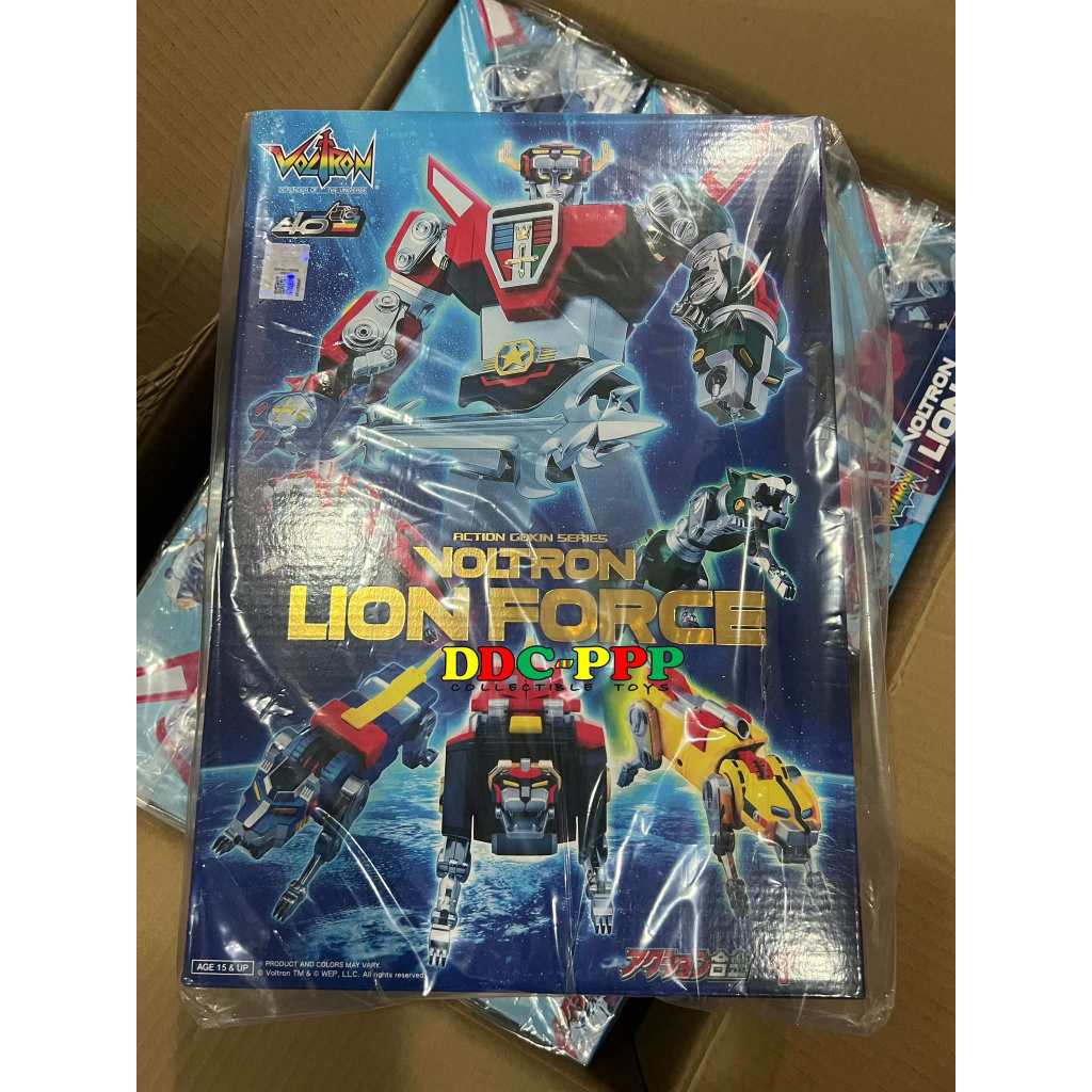 ACTION GOKIN VOLTRON LION FORCE - by ACTION TOYS (SEALED) | Shopee ...