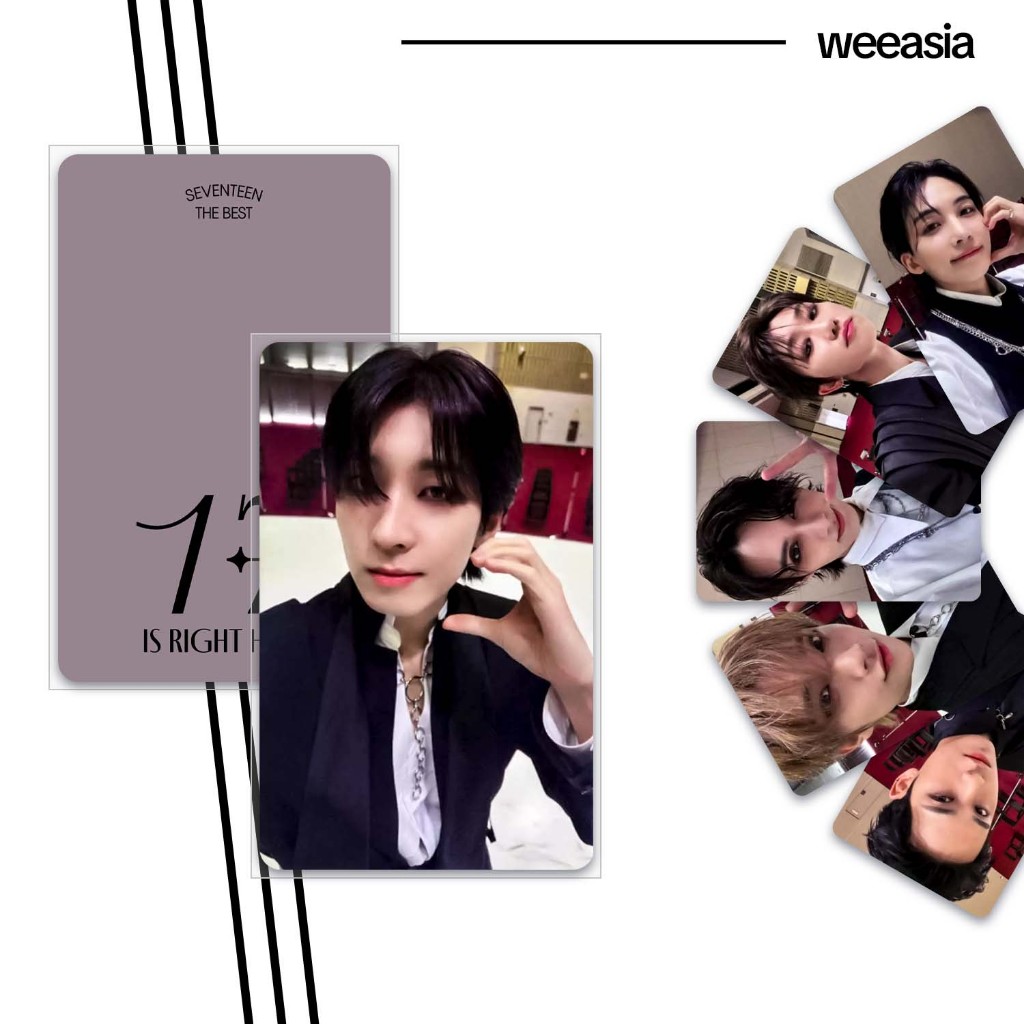 SEVENTEEN 17 IS RIGHT HERE SOUNDWAVE LUCKY DRAW LOMO CARDS PHOTOCARDS with FREEBIES | WEEASIA ...