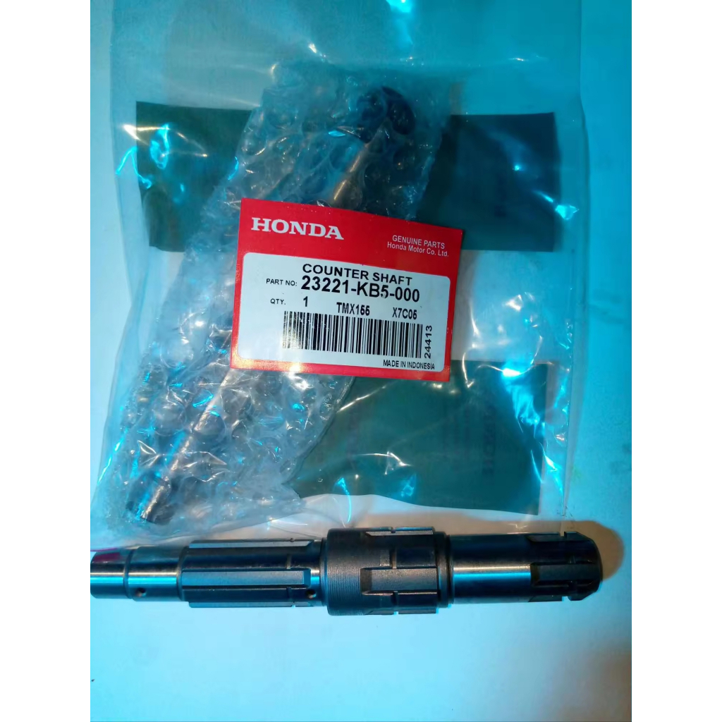Honda genuine COUNTER SHAFT assy for TMX155 made in Thailand | Shopee ...