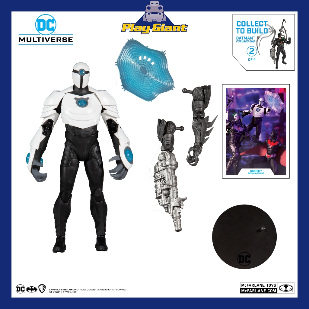 DC Multiverse Build A Figure Batman Beyond Shriek 7inch Action Figure ...
