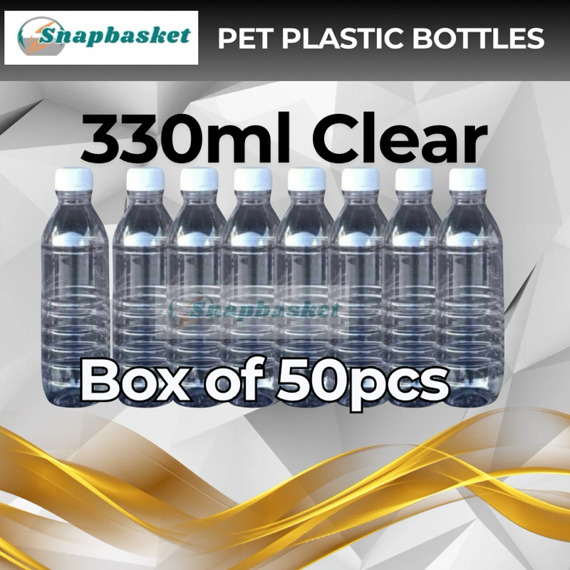 330ml PET Plastic Bottle with FreeCap | Shopee Philippines