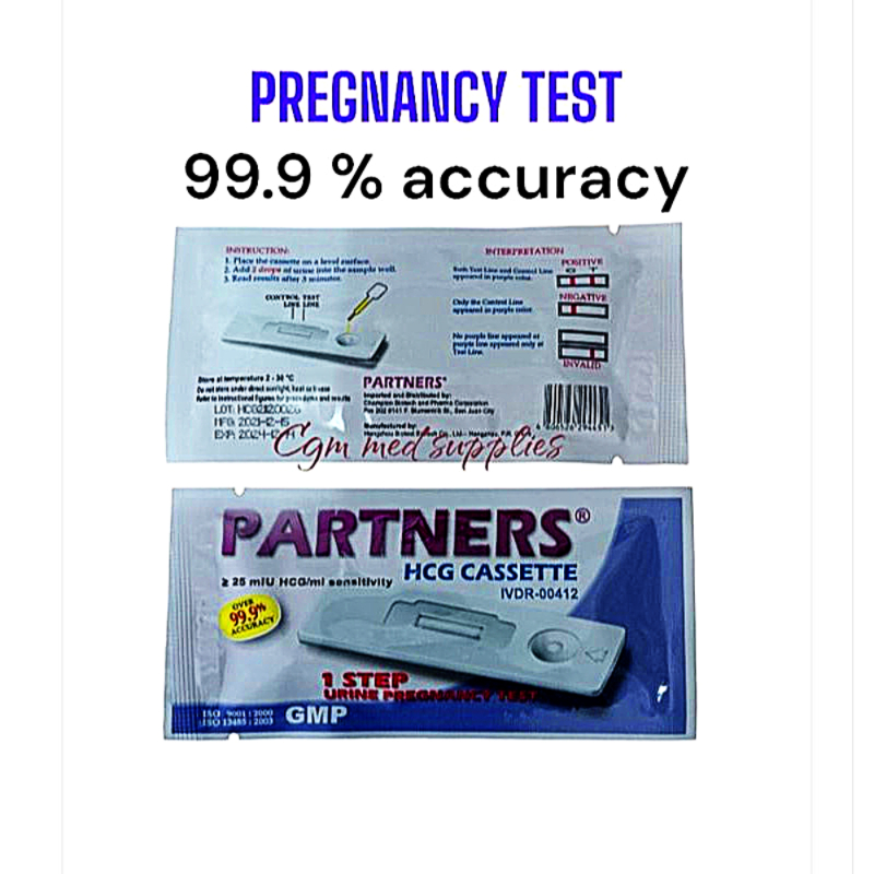 Pregnancy Test Urine PT Kit Original with Cert (HCG Casette) Over 99% ...