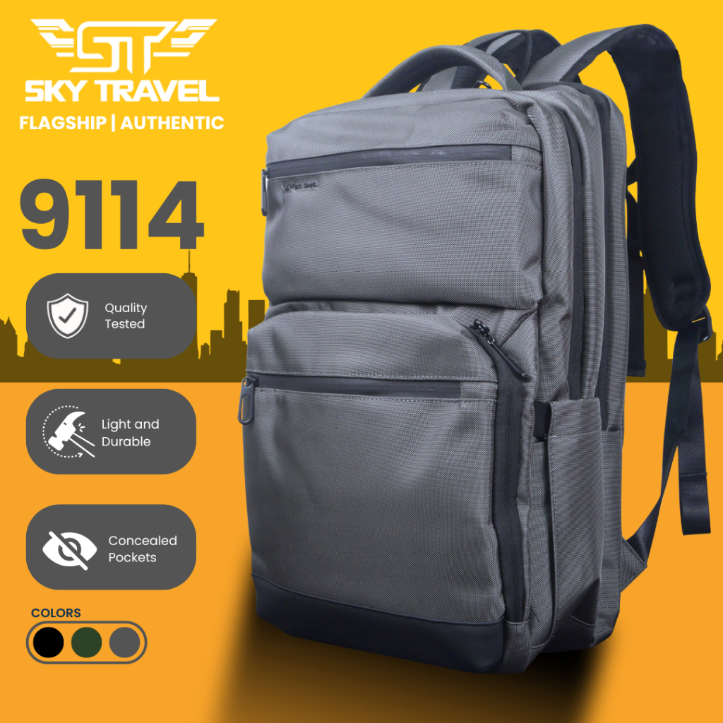 Sky Travel Original Backpack with Laptop Compartment (SKT 9114) # ...