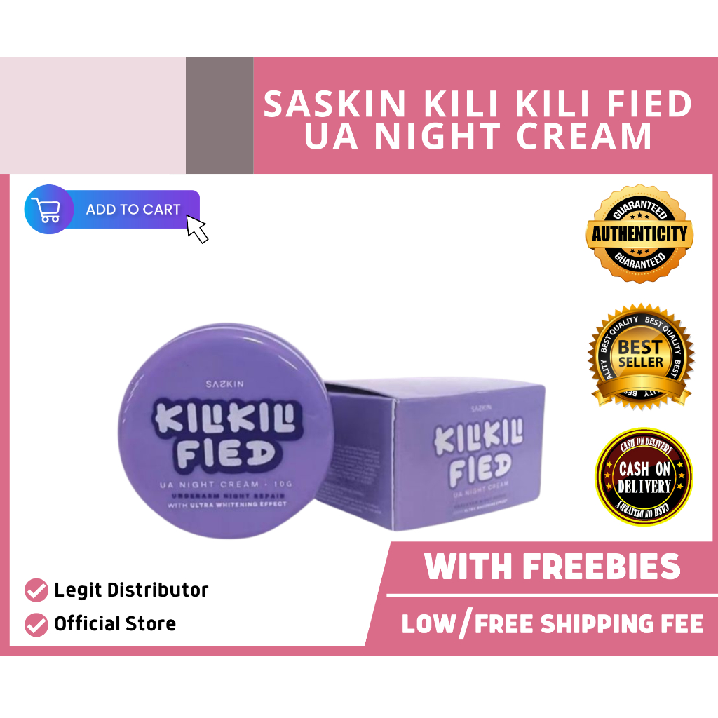 SASKIN KILI KILI FIED UA NIGHT CREAM | Shopee Philippines