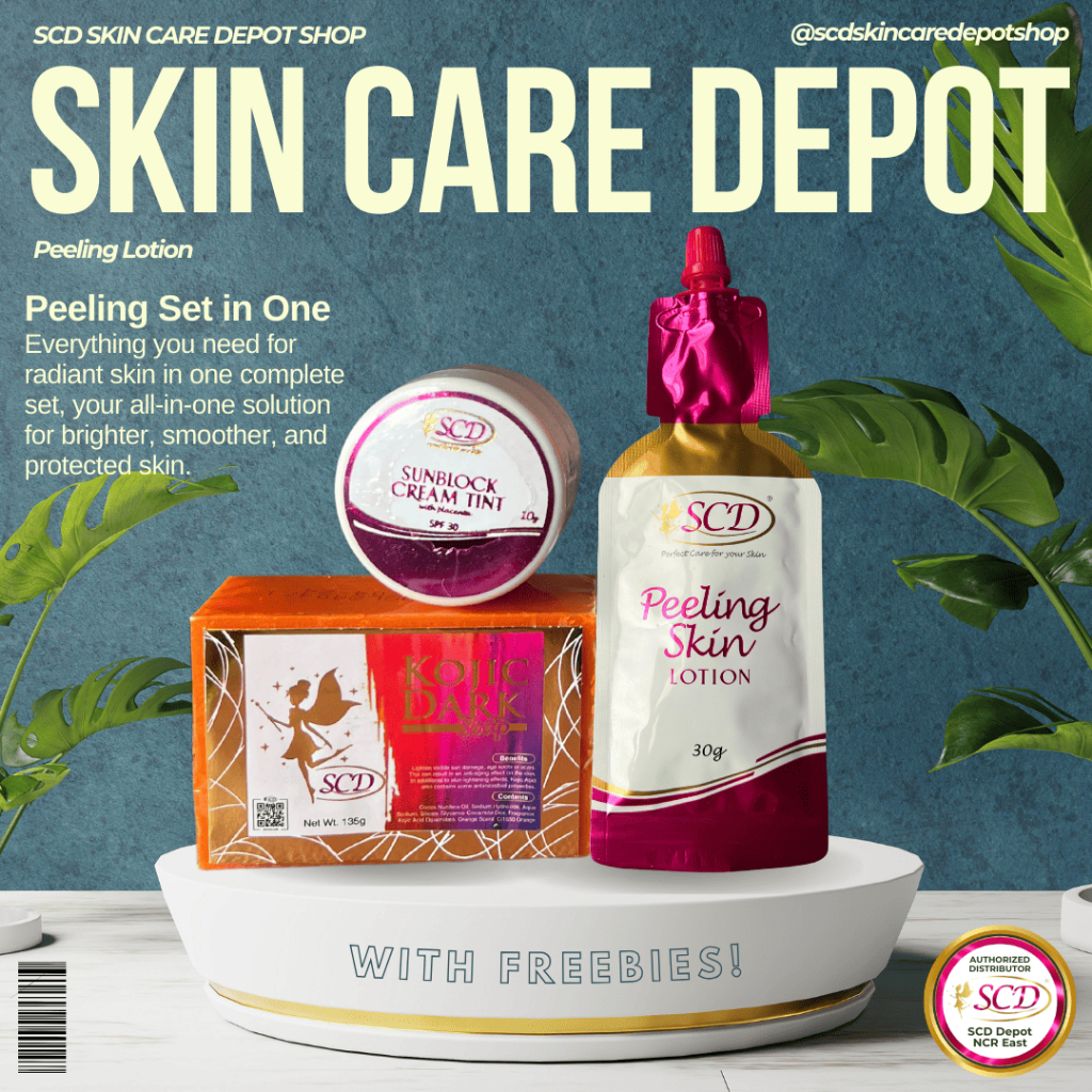 SCD Peeling Set Trial w/ FREEBIES (New Packaging 2025) | Shopee Philippines