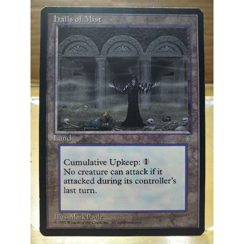 Magic: The Gathering(MTG) Card Halls Of Mist Ice Age | Shopee Philippines