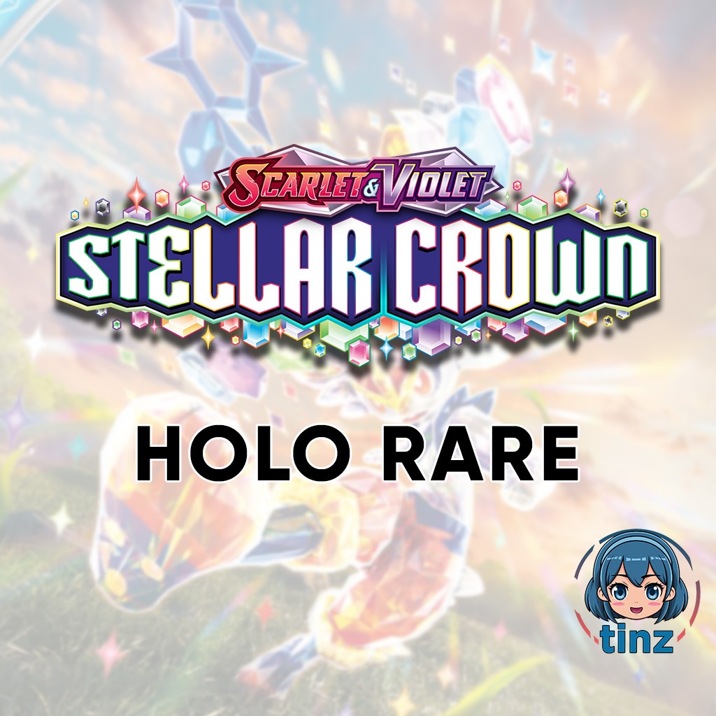 Stellar Crown (SCR) HOLO RARE Cards - Pokemon TCG | Shopee Philippines