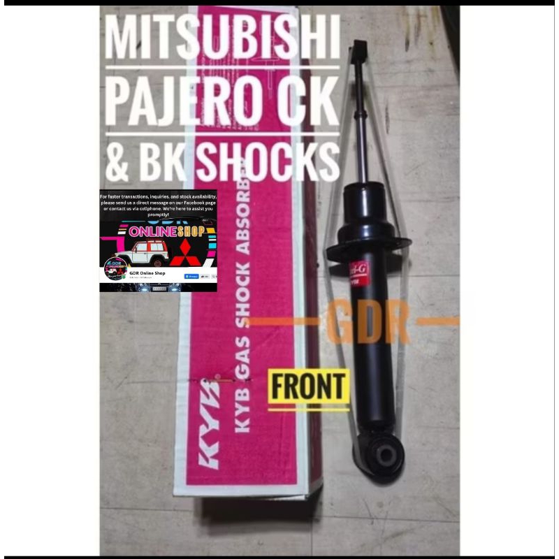 GDR- Pajero CK & BK front/Rear Shocks.(SOLD AS PAIR) KYB Original ...