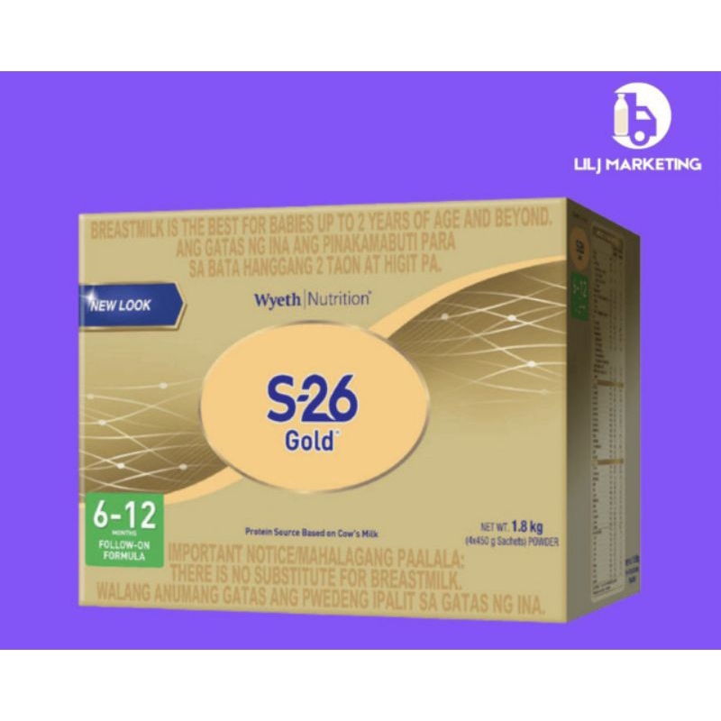 S26 GOLD 6-12 MONTHS 1.8KG, SEPT 2026 Expiry | Shopee Philippines