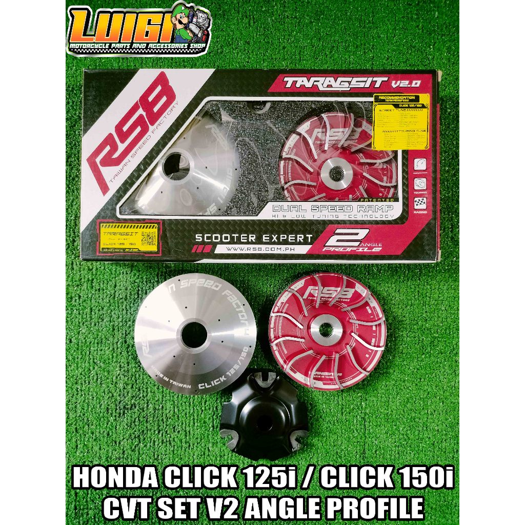 RS8 CVT SET V2 ANGLE PROFILE TAIWAN SPEED FACTORY | Shopee Philippines