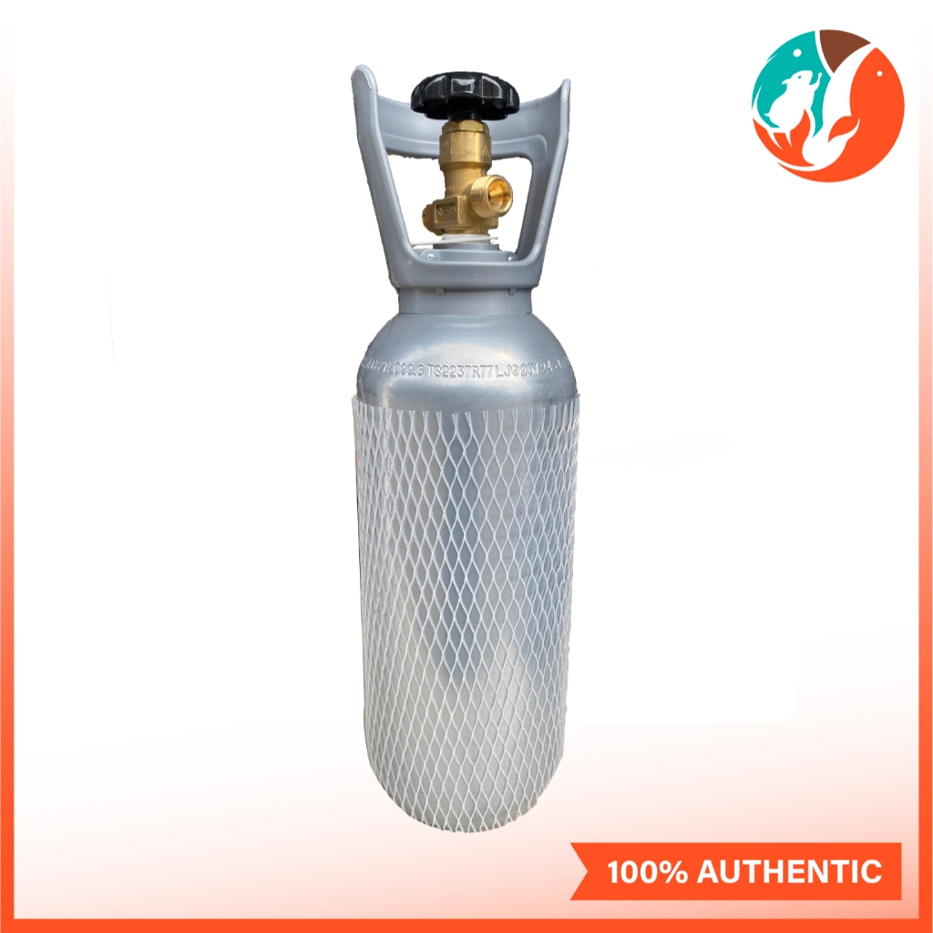 4 liter steel C02 tank for aquarium | Shopee Philippines