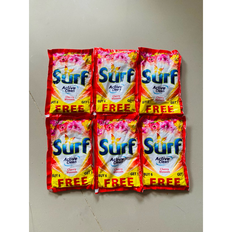 SURF POWDER ACTIVE CLEAN CHERRY BLOSSOM 6PCS | Shopee Philippines