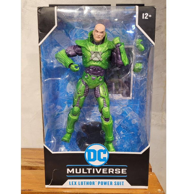 DC Multiverse Lex Luthor Power Suit Figure BIB | Shopee Philippines