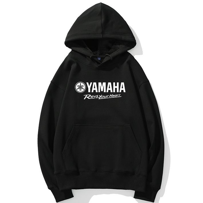 2025 YAMAHA HOODIE JACKET 80% FABRIC COTTON HAND SIGN PRINTED DESIGN ...